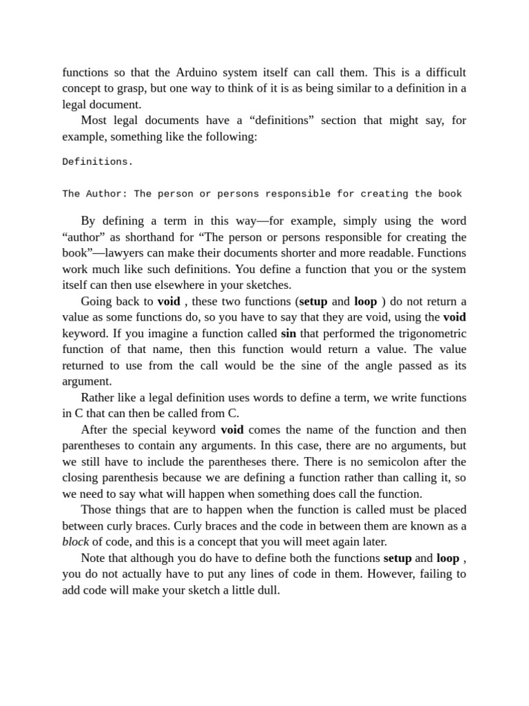 Programming Arduino (1) Pages 45 | PDF | Teaching Methods & Materials Programming Arduino (1) Pages 45 | PDF | Teaching Methods & Materials