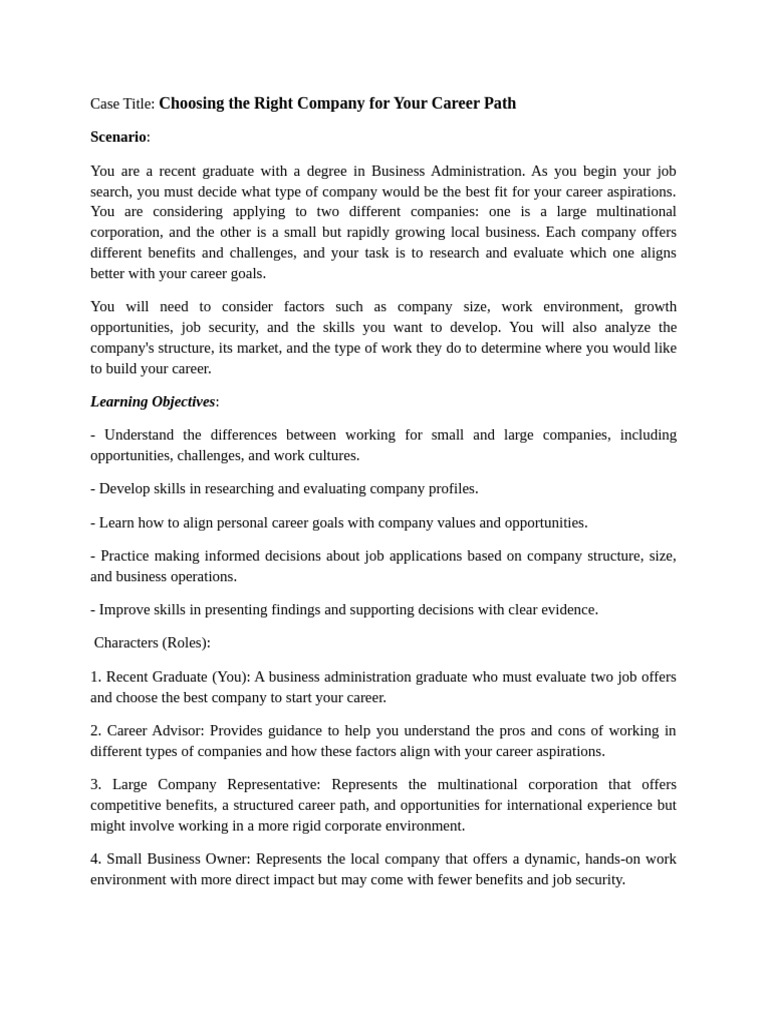 Module 4 Case Study | PDF