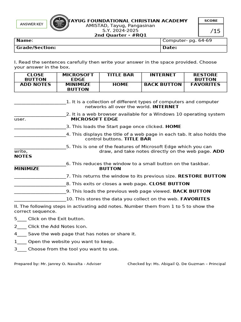 4 Computer | PDF | Games & Activities | Computers