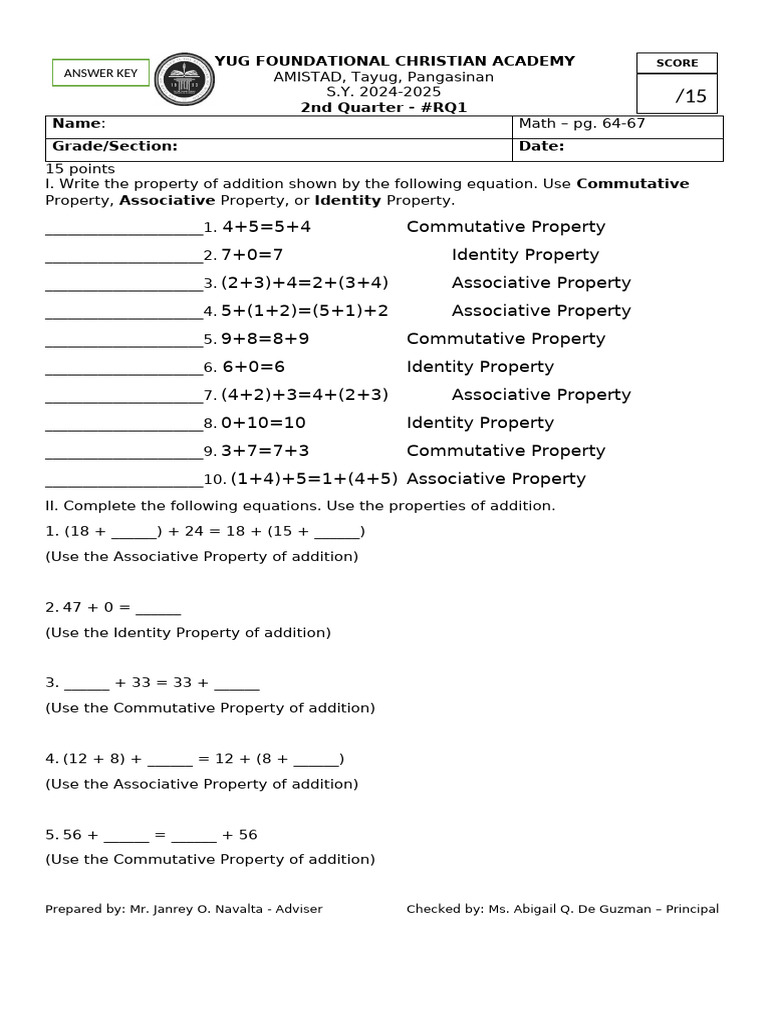 6 Math 3 | PDF | Teaching Methods & Materials