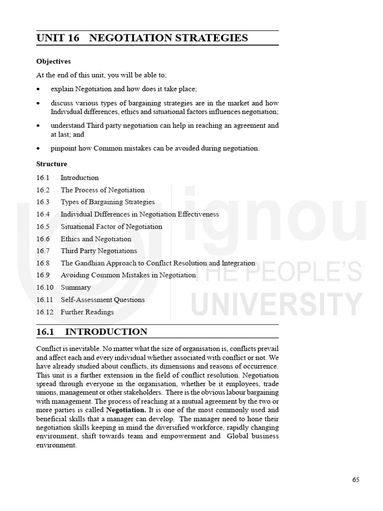 Unit-16_240910_132729 | PDF | Mediation | Negotiation