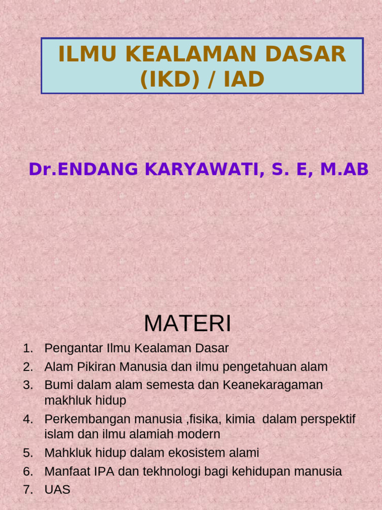 BAB I Perkembangan IAD | PDF