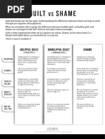 DBT for Shame and Guilt | PDF | Guilt (Emotion) | Shame