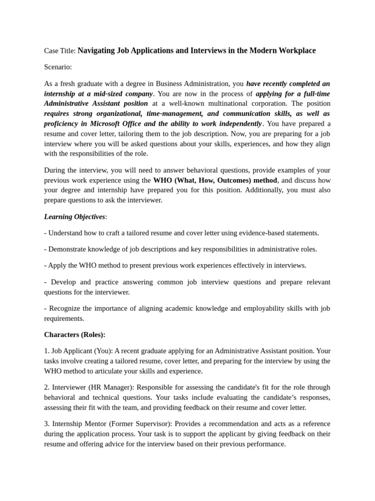 Module 2 case study | PDF Module 2 case study | PDF