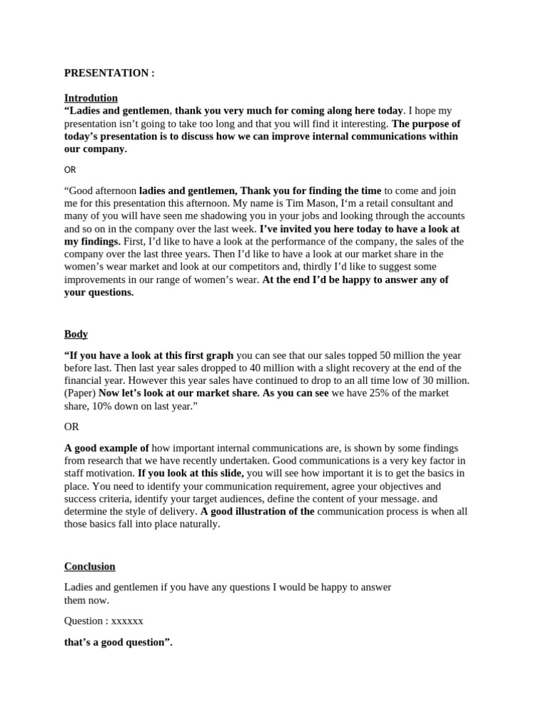 PRESENTATION - Format | PDF | Social Science