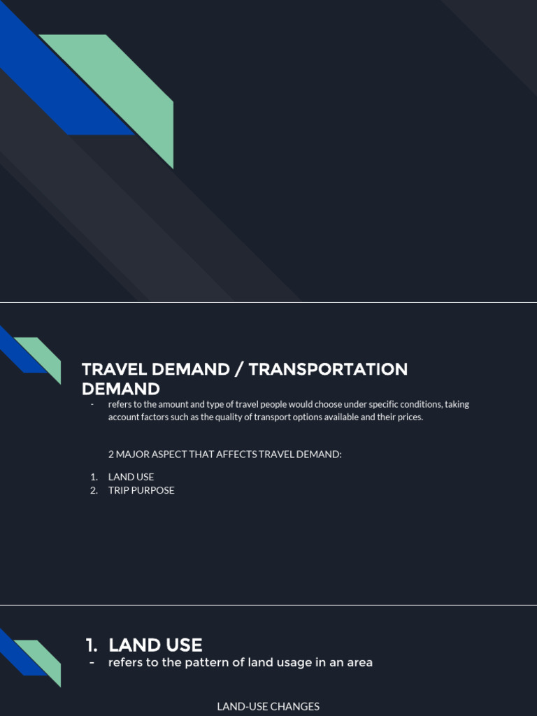 Module 5 - Introduction-To-Travel-Demand-Forecasting | PDF | Transport ...