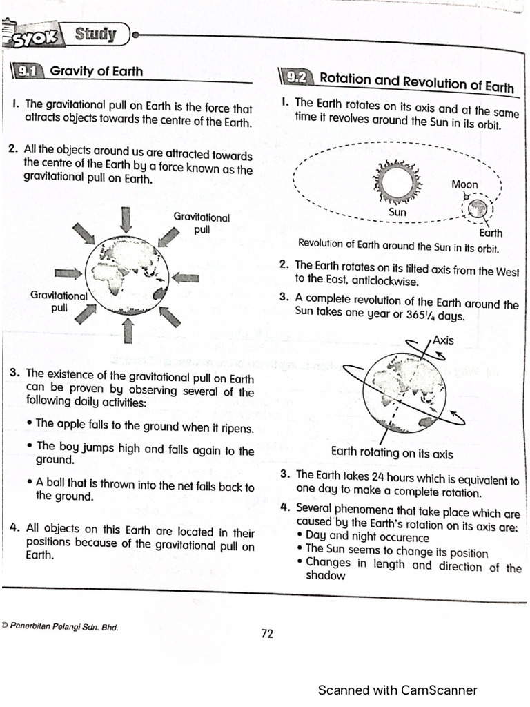 P4 C9 Earth Exercise | PDF