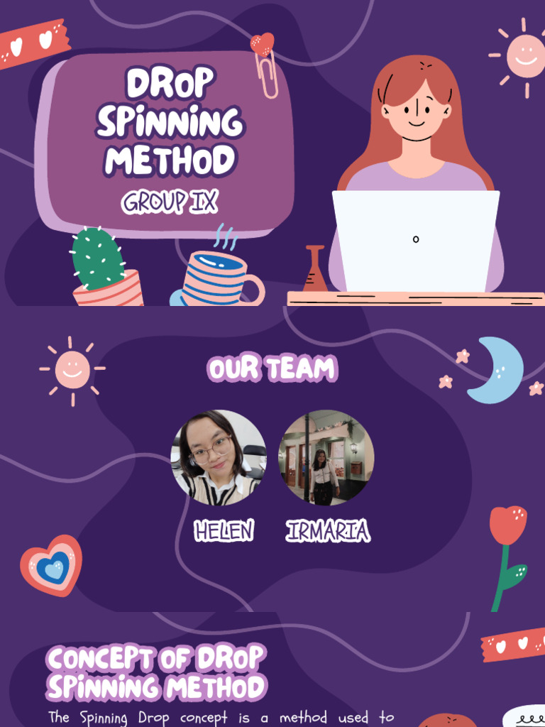 Spinning Drop Method Group 9 | PDF | Classical Mechanics | Motion (Physics)