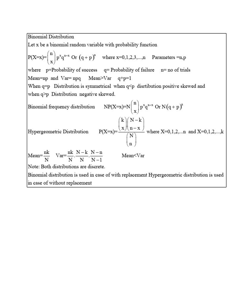 Binomial | PDF