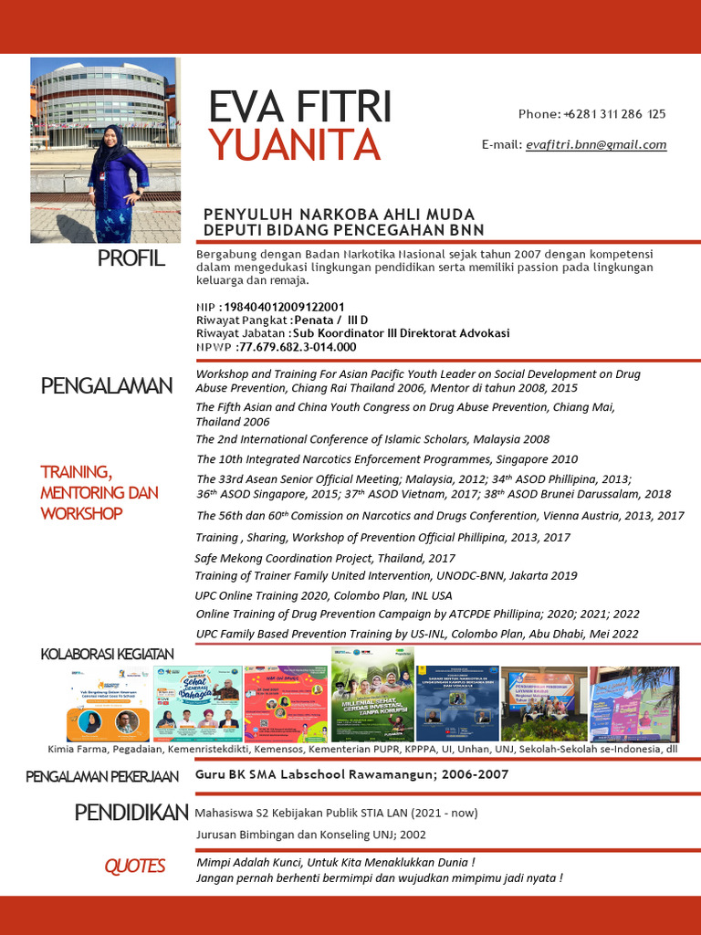 Eva Fitri-Indonesia-CV_UPDATE | PDF
