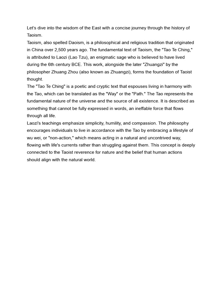 Let's Dive Into The Wisdom of The East With A Concise Journey Through ...