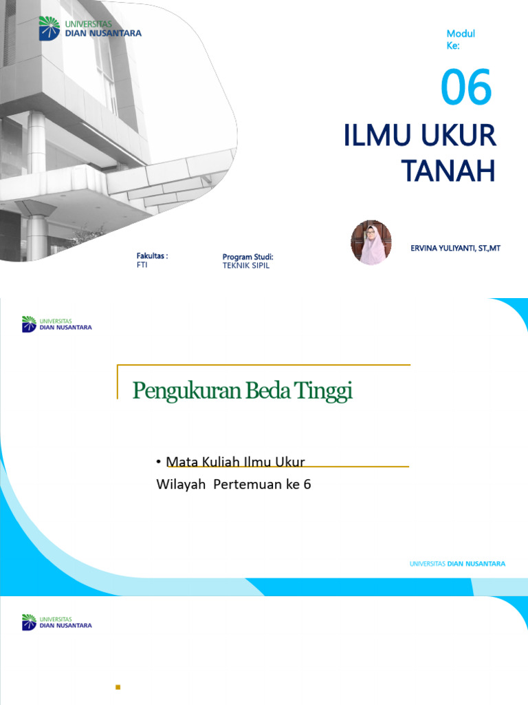 Ilmu Ukur Tanah Minggu 6 | PDF