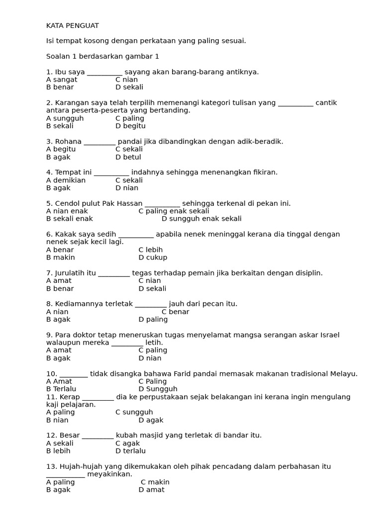 Kata Penguat 2 | PDF