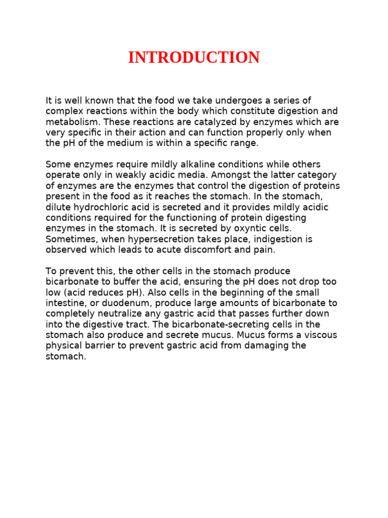 Chem investigatory project - antacids | PDF | Titration | Chemistry