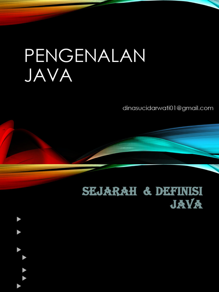 Pengenalan Java | PDF | Seni
