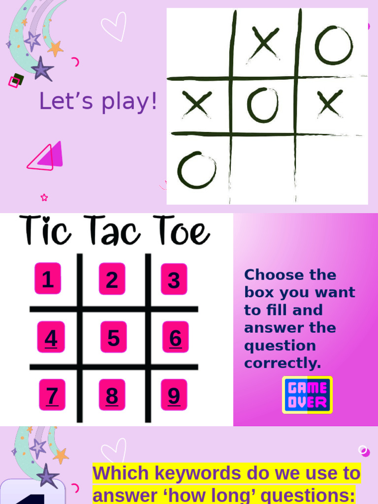 Tic Tac Toe | PDF