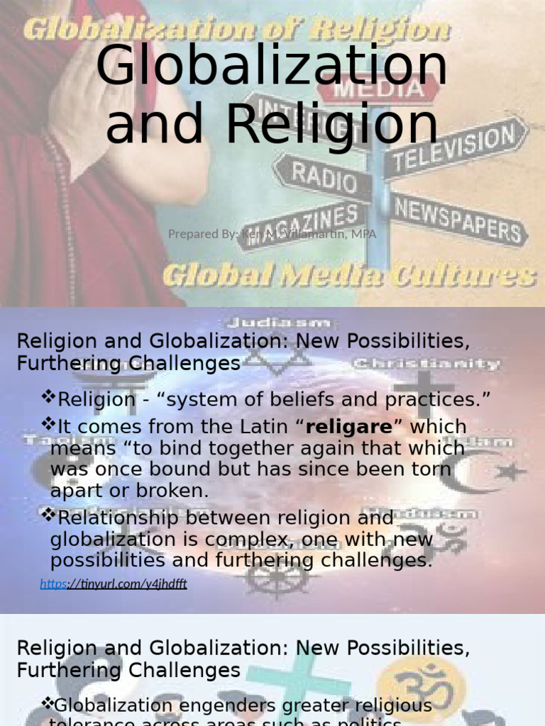 8 - Globalization and Religion | PDF | Interfaith Dialogue | Globalization