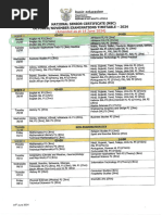 May June 2026 SC - NSC Timetable Final - 260311 - 162010 | PDF ...
