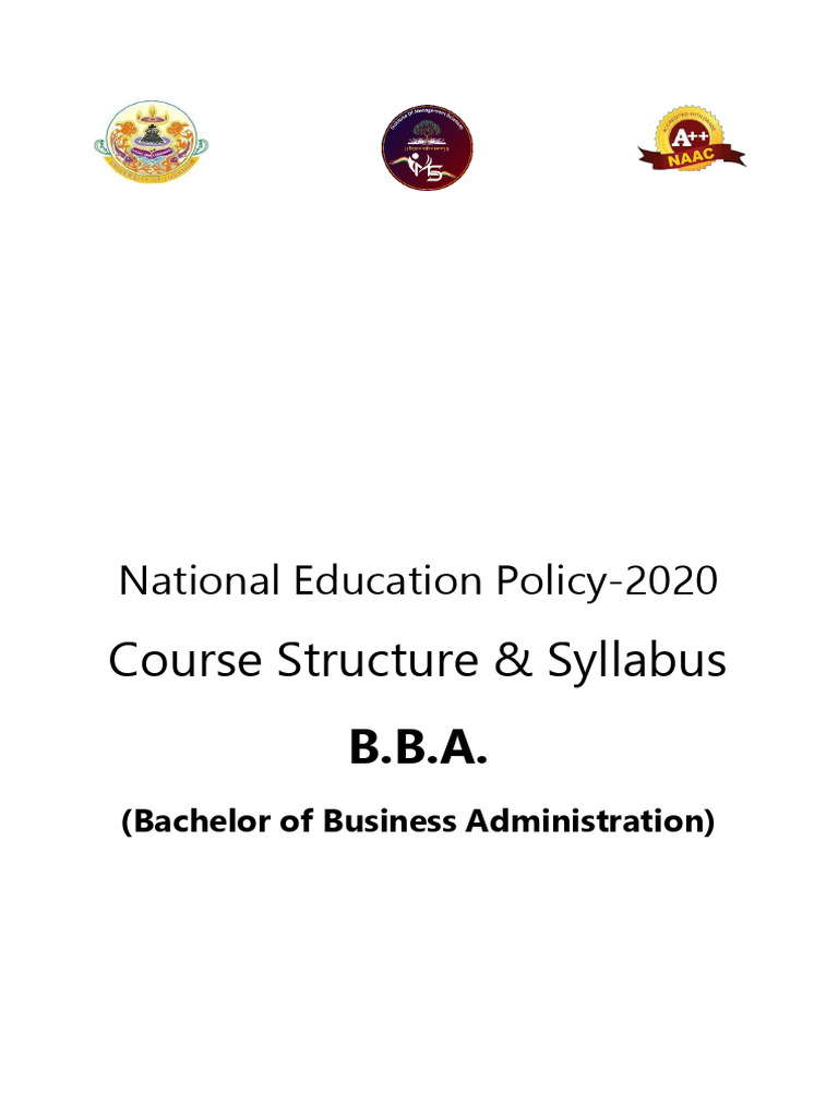 Bba Syllabus | PDF | Statistics | Economics