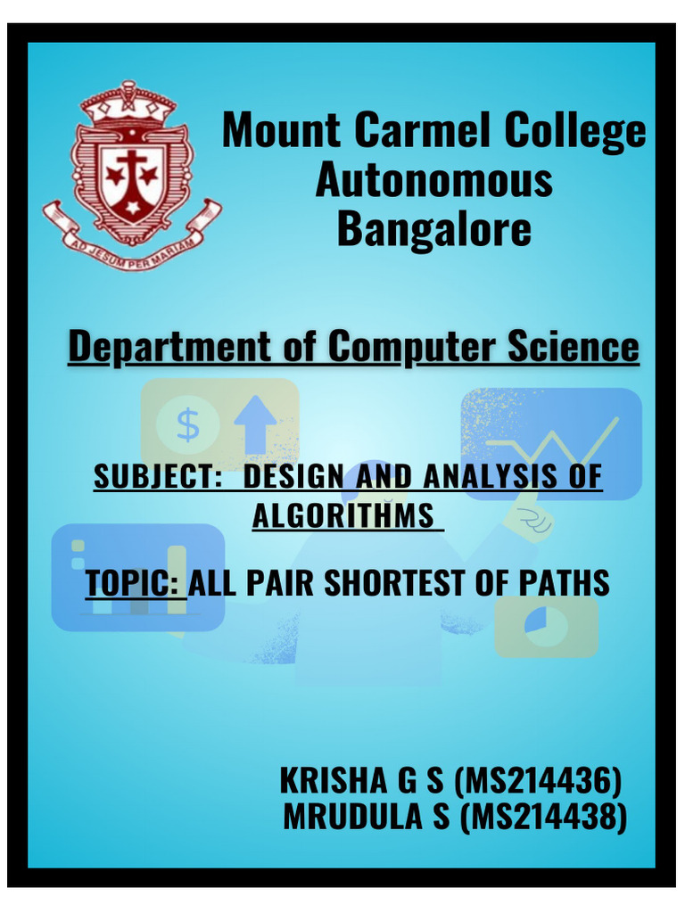 All Pairs of Shortest Paths | PDF | Algorithms And Data Structures ...