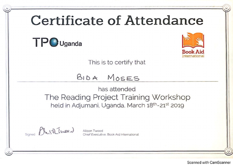 TPO Certificate | PDF