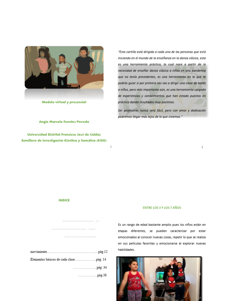 Fuentes Poveda Angie Marcela 2021 Anexos | PDF | Bailes | Ballet