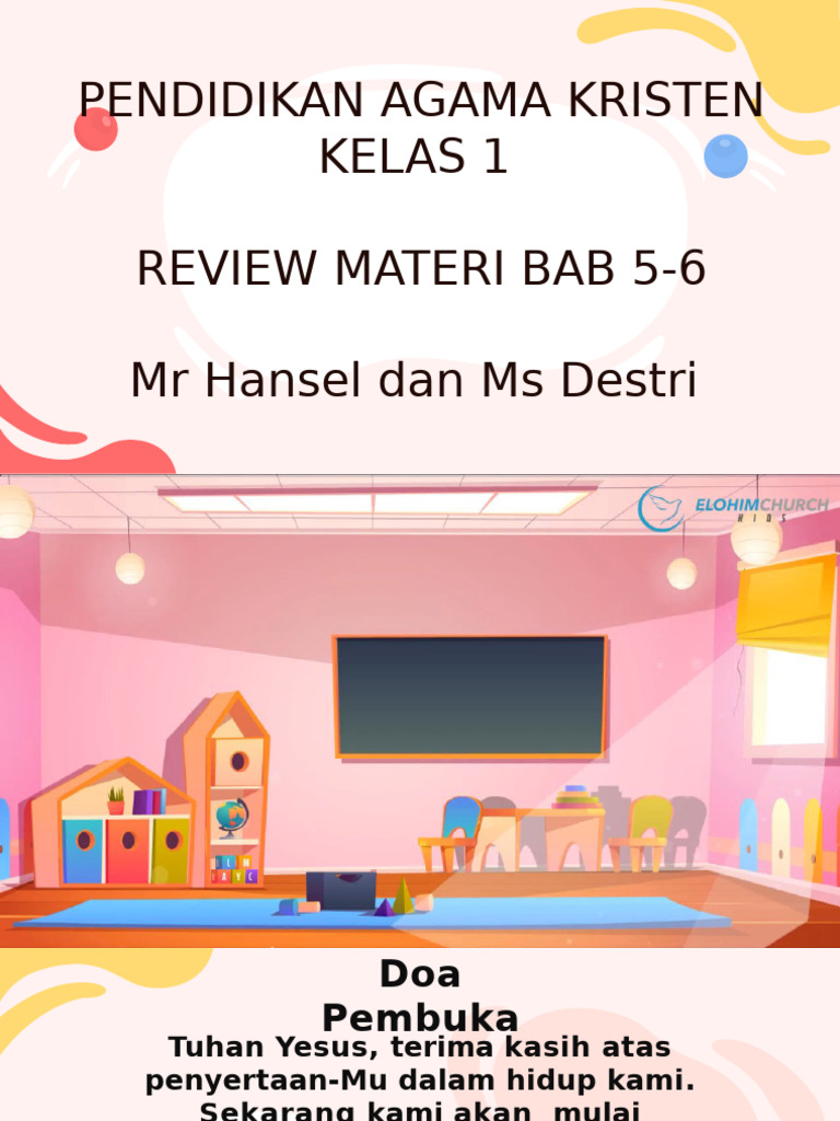 Agama Kristen - MR Hansel Dan Ms Destri - P1 - Week4 | PDF ...
