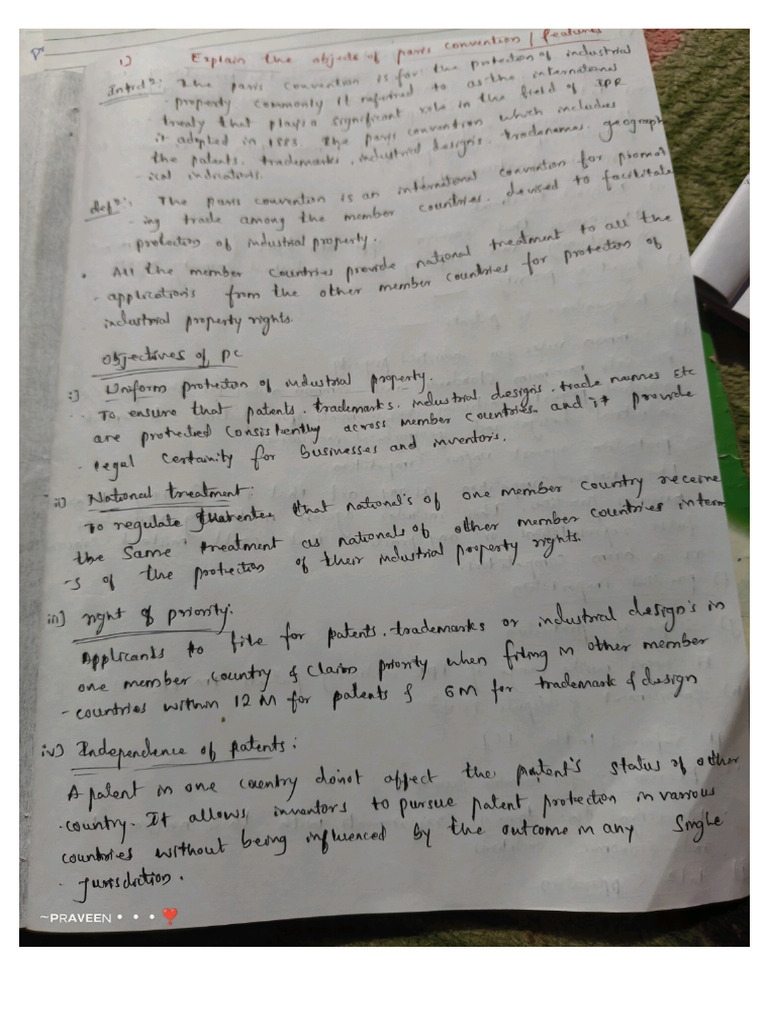 IPR HW Notes | PDF