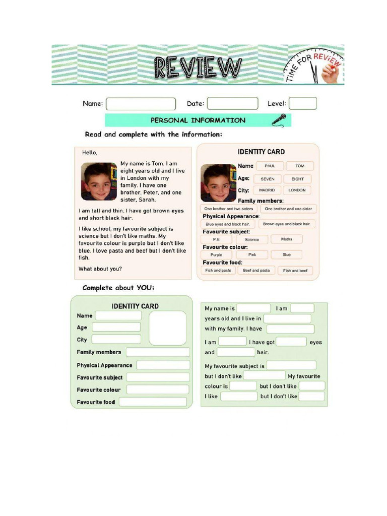 Home and Classwork Larissa | PDF