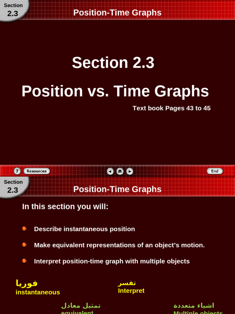 2.3-Position-Time Graph PracticeQ | PDF | Combinatorics | Discrete ...