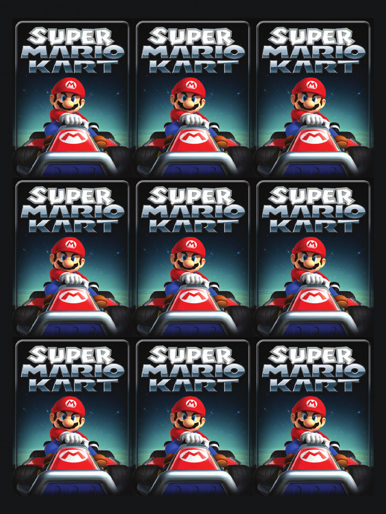 Super Mario Kart Verso Das Cartas 12488 | PDF