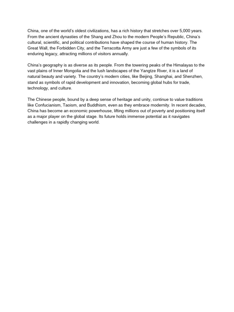 China Notes 202409037 | PDF