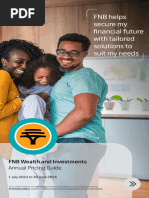 FNB PricingGuide Easy Zero | PDF | Credit Card | Debit Card