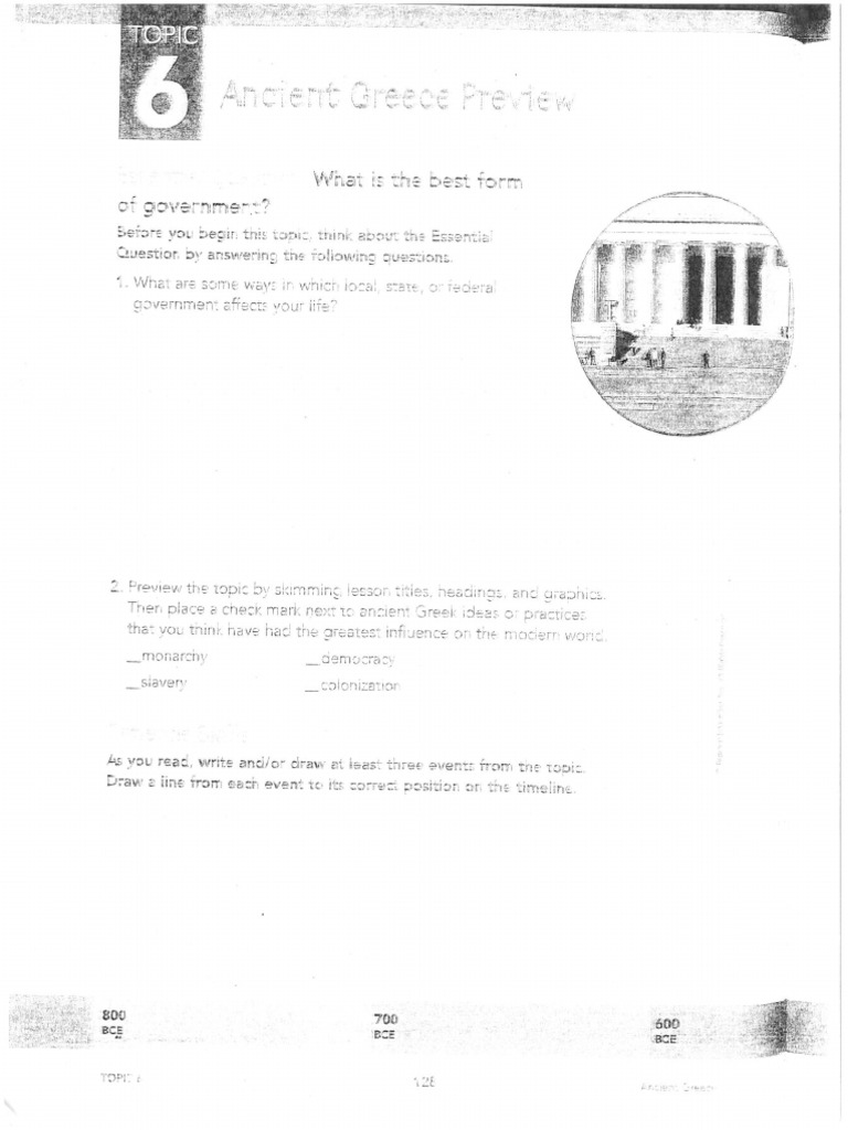 6th Grade Social Studies Ancient Greece | PDF