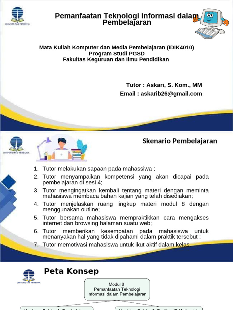 4 Modul 8 Pemanfaatan TI | PDF | Komputer | Teknologi & Rekayasa