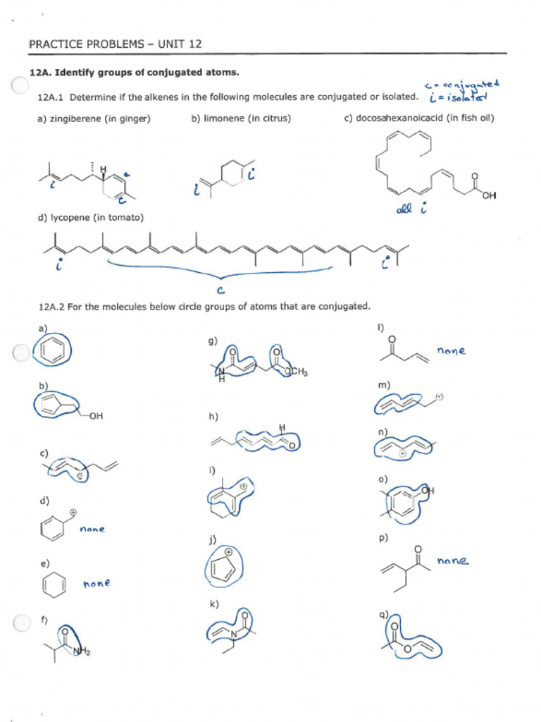 CHM242 U12 HW Key | PDF