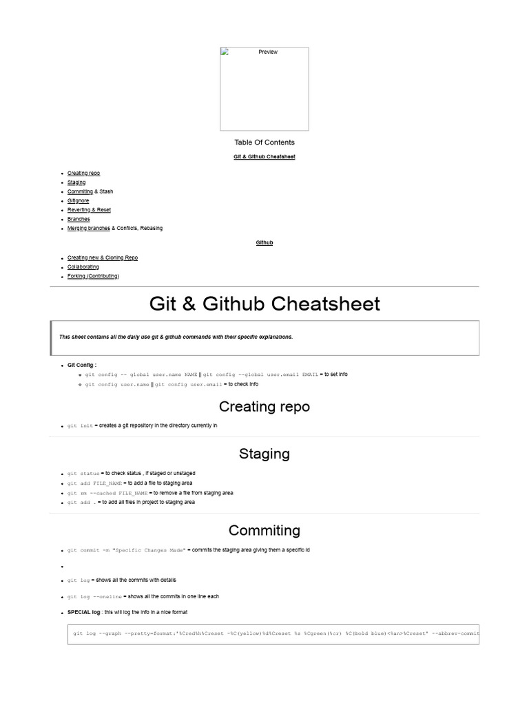 GIT | PDF | Computer File | System Software