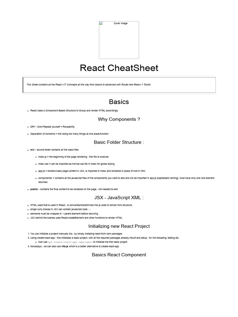React | PDF | Document Object Model | Systems Architecture React | PDF | Document Object Model | Systems Architecture