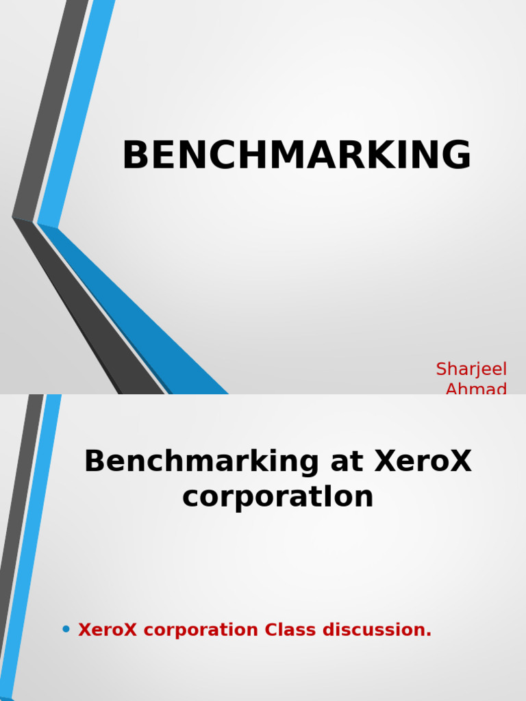 TQM Benchmarking Lecture 15 26022024 092152pm | PDF | Benchmarking | Organizational Structure