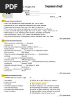 AzBio Sentence Test Score Sheets | PDF | Syllable | Consonant