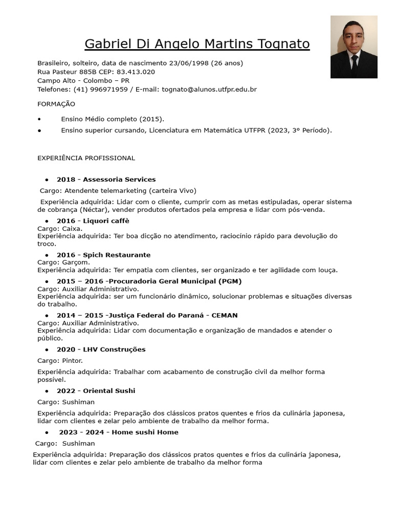 CV2024 | PDF