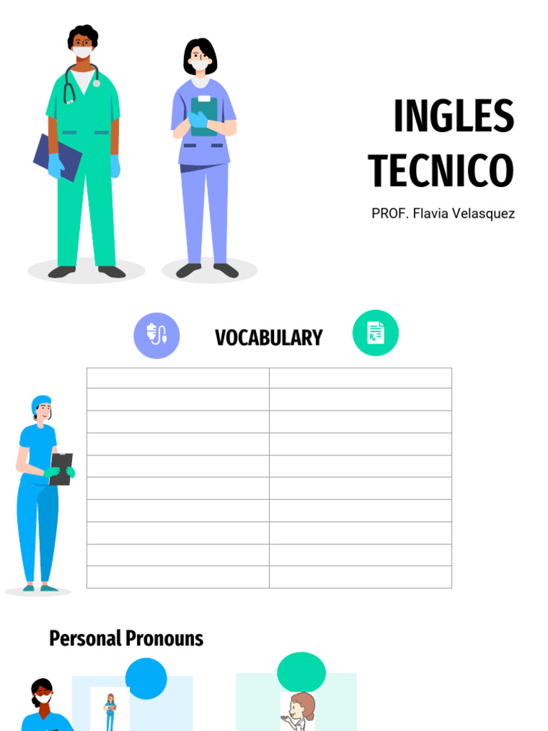 PRESNTE SIMPLE - INGLES TECNICO Practica | PDF | Patient | Medicine