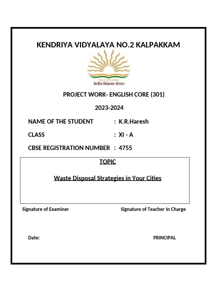 English_Project_Template | PDF