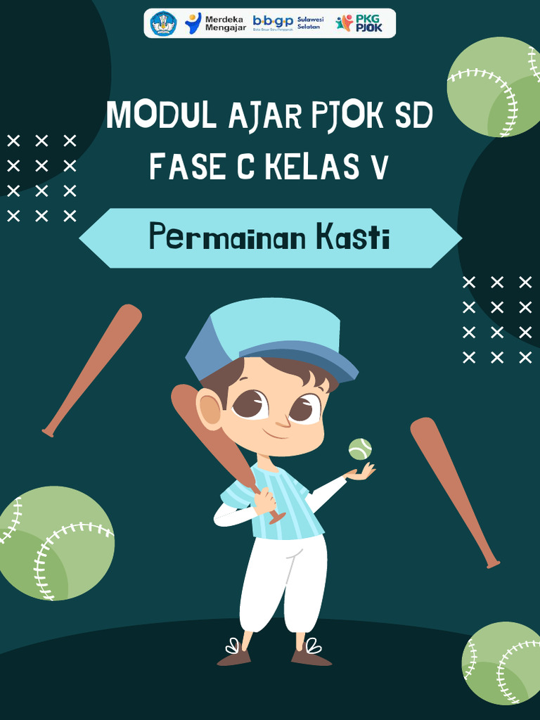 Modul Ajar Permainan Kasti Kelas V Fase C | PDF