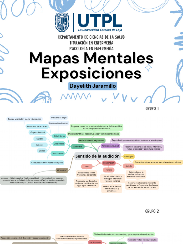 Mapas Mentales Exposiciones | PDF