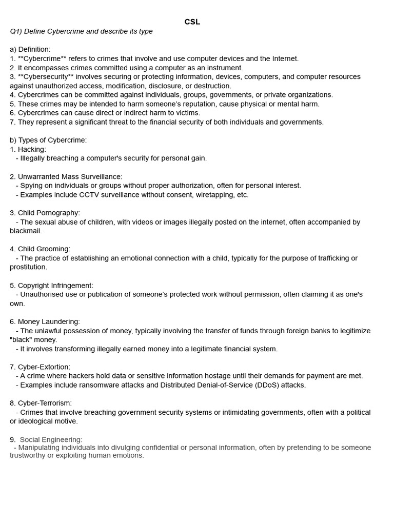 CSL | PDF | Malware | Cybercrime