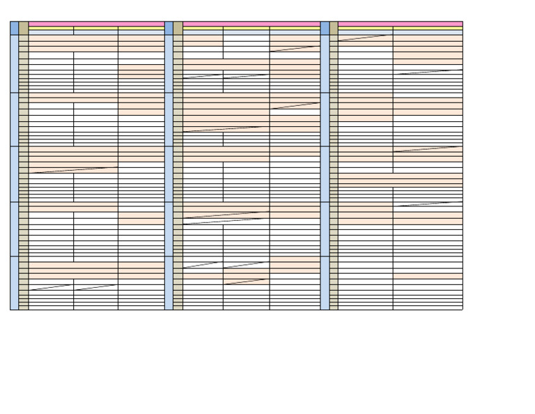 2024.10.04 - BCH - 2024-2025 Orari Simestri - I | PDF
