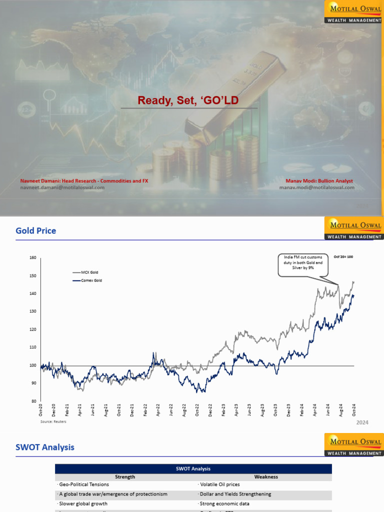 Ready, Set, ‘GO’LD | PDF | Commodity | Economies