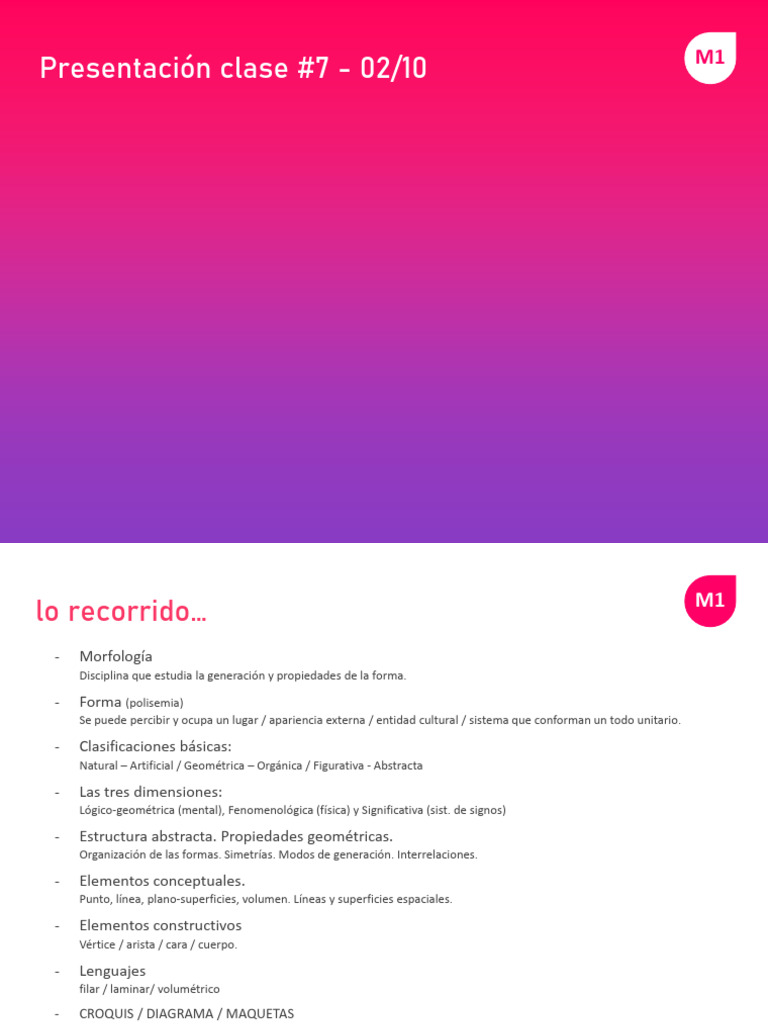 M1 Clase7 - 2023 I Percepción y Propiedades Visuales | PDF | Color | Percepción