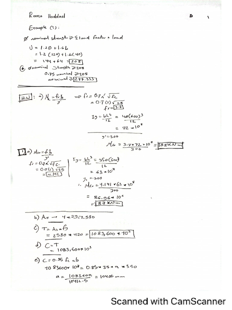 Structure HW | PDF